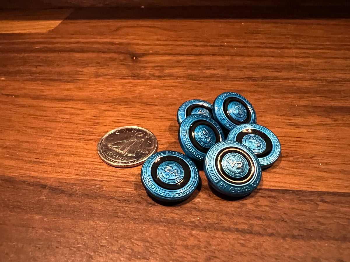 Exclusive Designer V2 Royal Buttons – Darrell Thomas Textiles